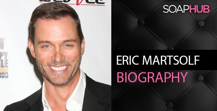 Eric Martsolf Biography: From Actor, and Singer to Days of our Lives