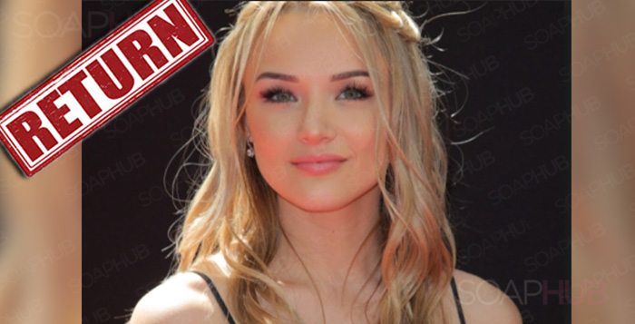 Hunter King Back To The Young and the Restless!