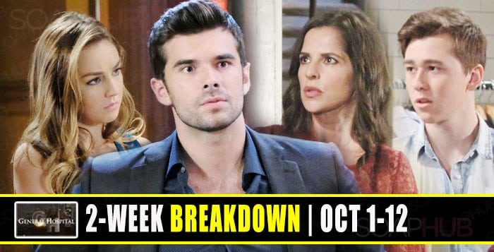 General Hospital Spoilers 2-Week Breakdown: October 1-12