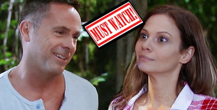 Watch Again: Kim Talks Julian Into Going Skinny Dipping!