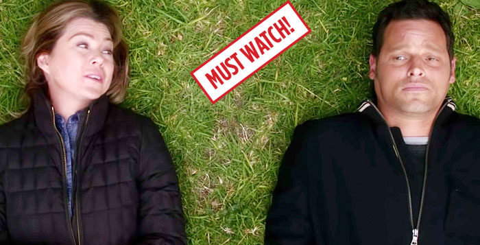 Grey's Anatomy Flashback Video: Meredith and Alex Talk Soulmates