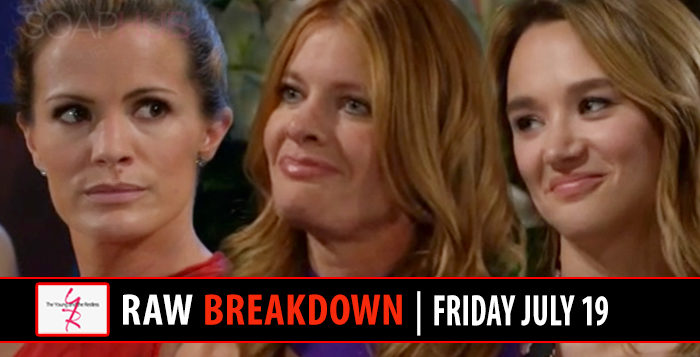 The Young and the Restless Spoilers Raw Breakdown: Friday, July 19