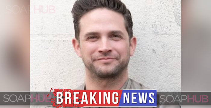 Brandon Barash OUT At Days of Our Lives...But Will He Be Back?