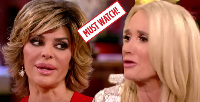 RHOBH Flashback Catfight: Lisa Rinna Calls Kim Richards Sick