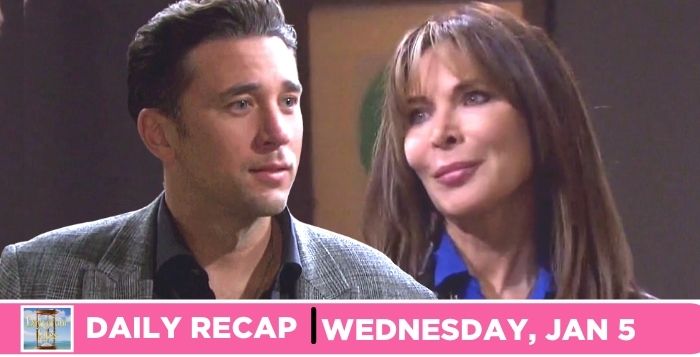 DAYS Spoilers Recap For Jan. 5: Chad Tattles On Lucas To His Mommy
