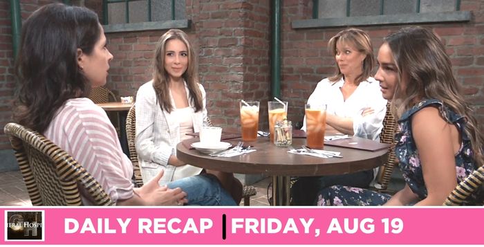 GH Spoilers Recap For August 19: The Davis Girls Try To Fix Sam's Love Life