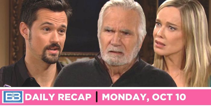 B&B Spoilers Recap For October 10: Thomas Ruffled Some Feathers
