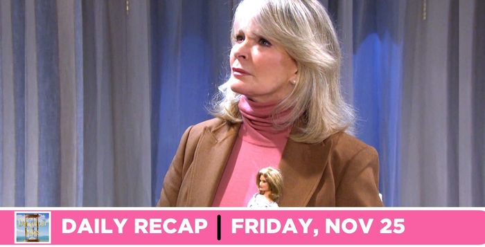 DAYS Recap for November 25: Marlena Gets A Sign From Susan Banks?