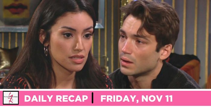 Y&R Recap For November 11: Audra Gives Noah Shocking News