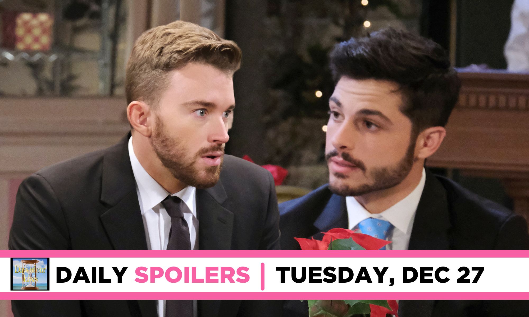 DAYS Spoilers for December 27: Will Horton Demands Answers From His Husband