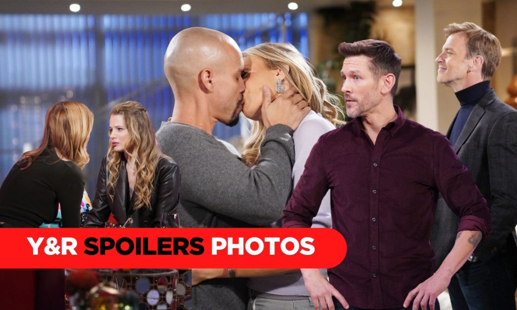 Y&R Spoilers Photos: Confrontations And A Big Kiss