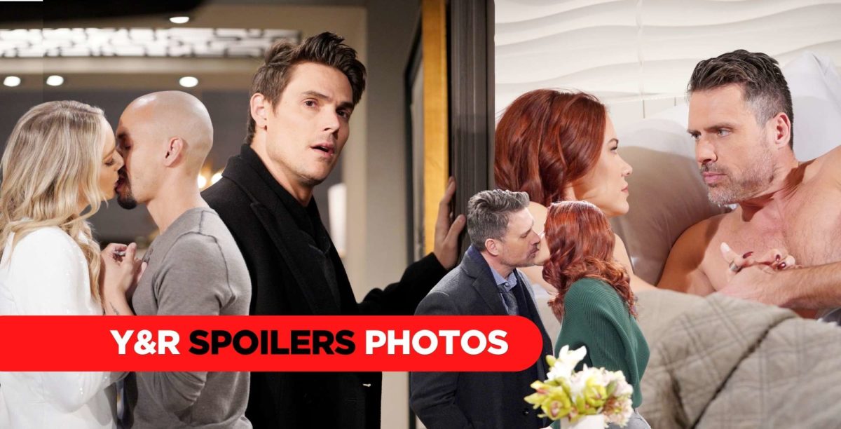 Y&R Spoilers Photos: Romantic Kisses And Angst