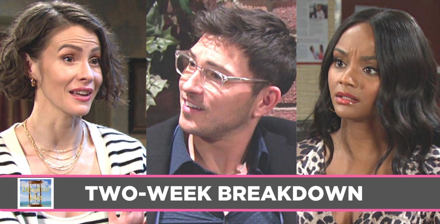 DAYS Spoilers Two-Week Breakdown: Jealousy, Love Games, And Schemes