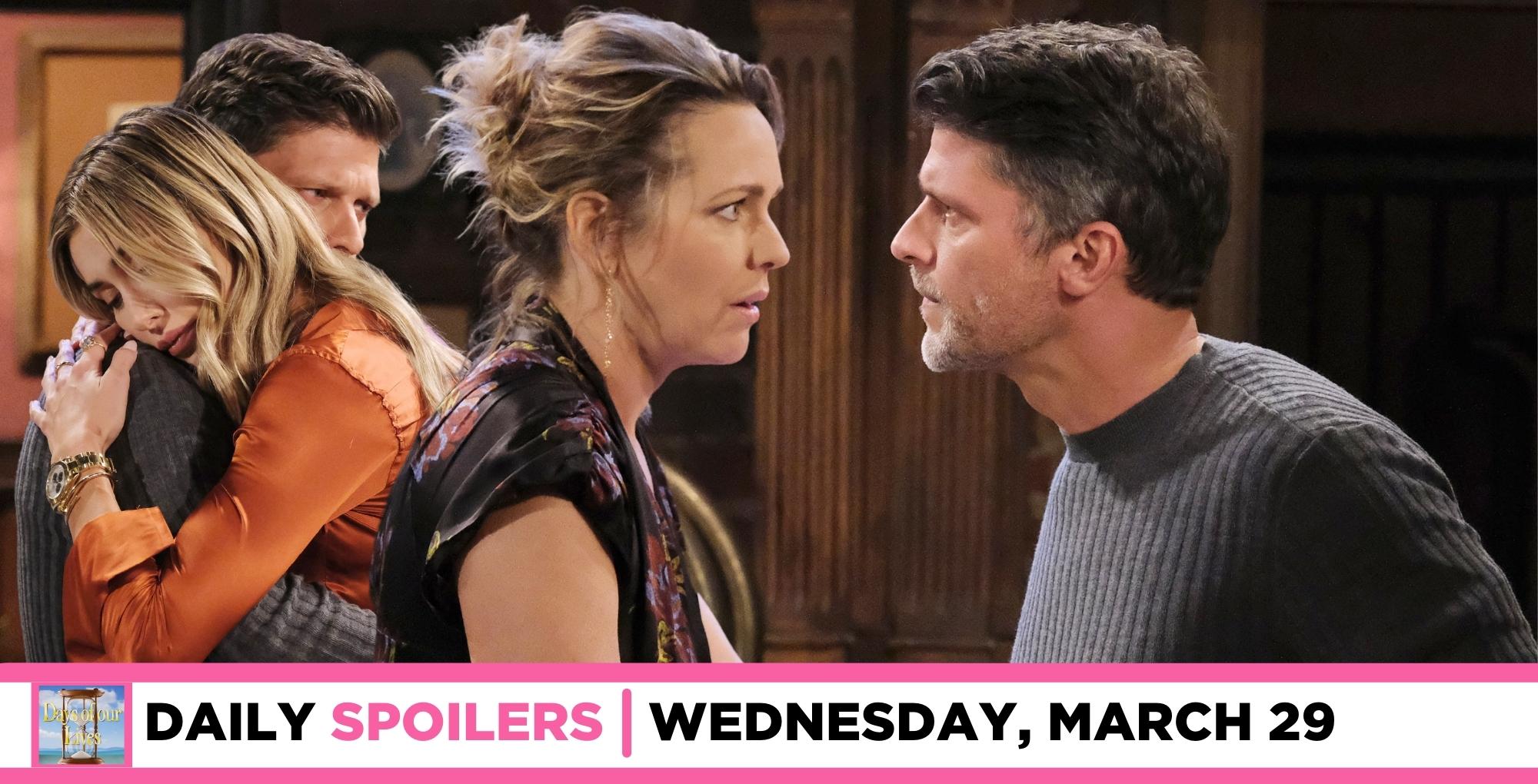 Days of our Lives Spoilers: Eric Goes To Bat For Sloan…Against Nicole
