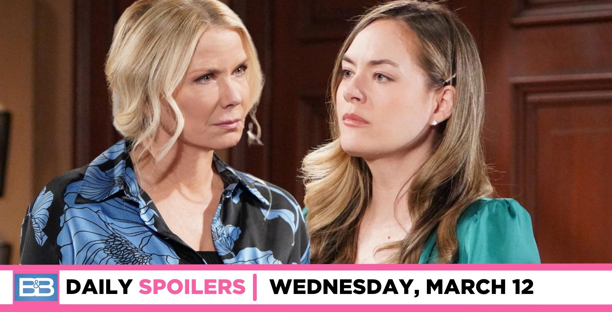 Bold and the Beautiful Spoilers: Brooke Questions Hope’s Behavior