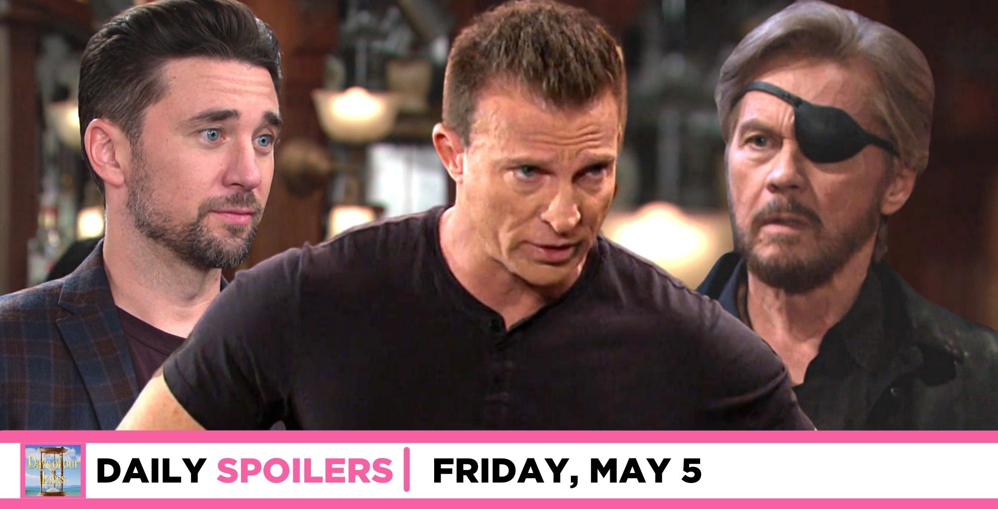 Days of our Lives Spoilers: Steve Reluctantly Teams Up With Harris