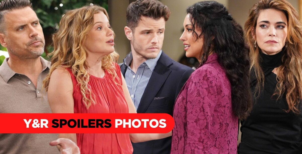 Y&R Spoilers Photos: Heated Discussions And Budding Romance