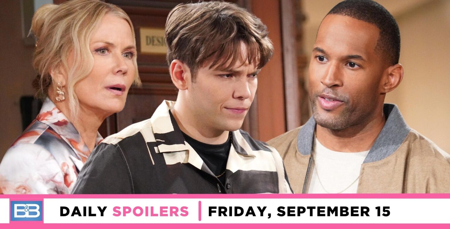 Bold and the Beautiful Spoilers: Carter Stands On The Side Of Right
