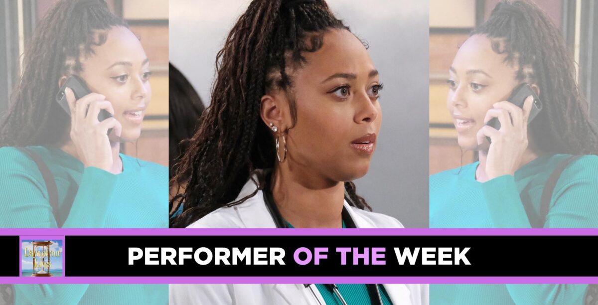 Soap Hub Performer Of The Week For DAYS: Aketra Sevillian