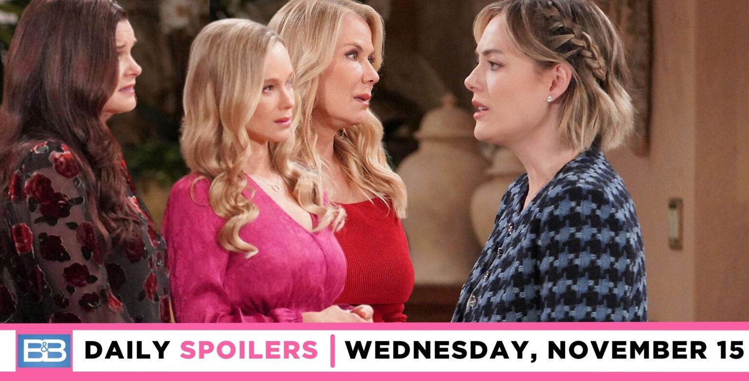 Bold and the Beautiful Spoilers: The Logan Sisters Deliver Sad News To Hope