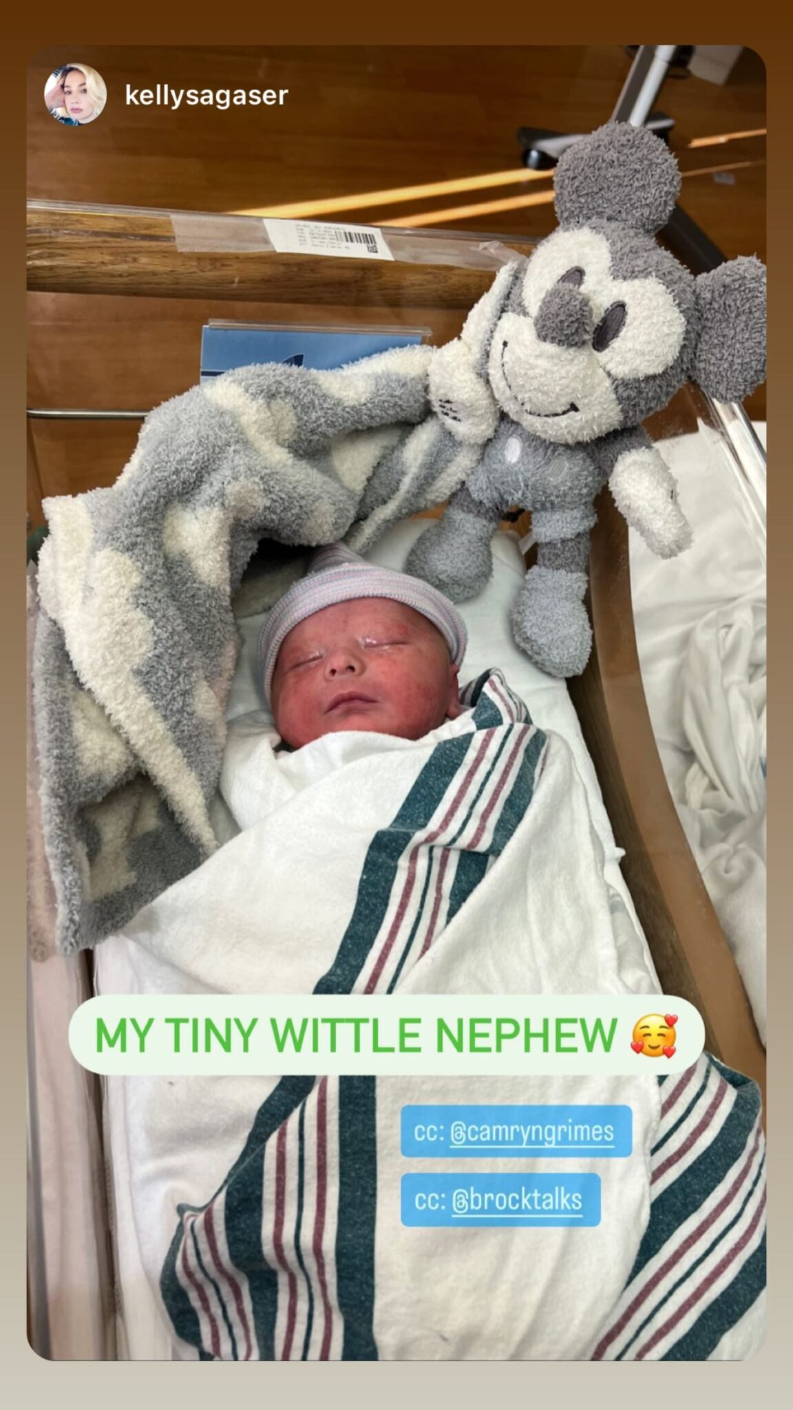 Y&R's Camryn Grimes and Brock Powell Welcome Baby Boy