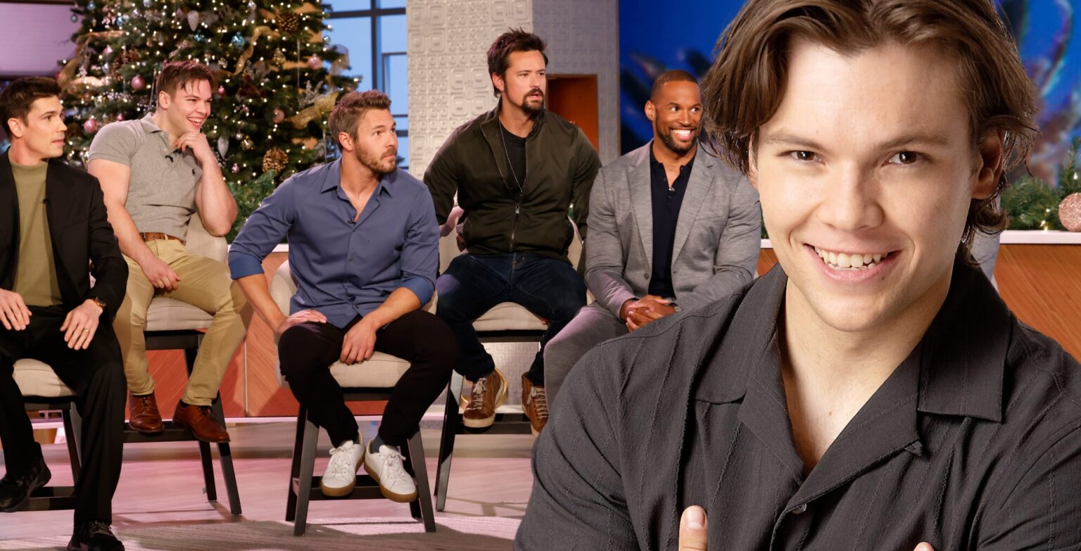 The Talk Helps B&B's Joshua Hoffman Get the Full Soap Opera Experience