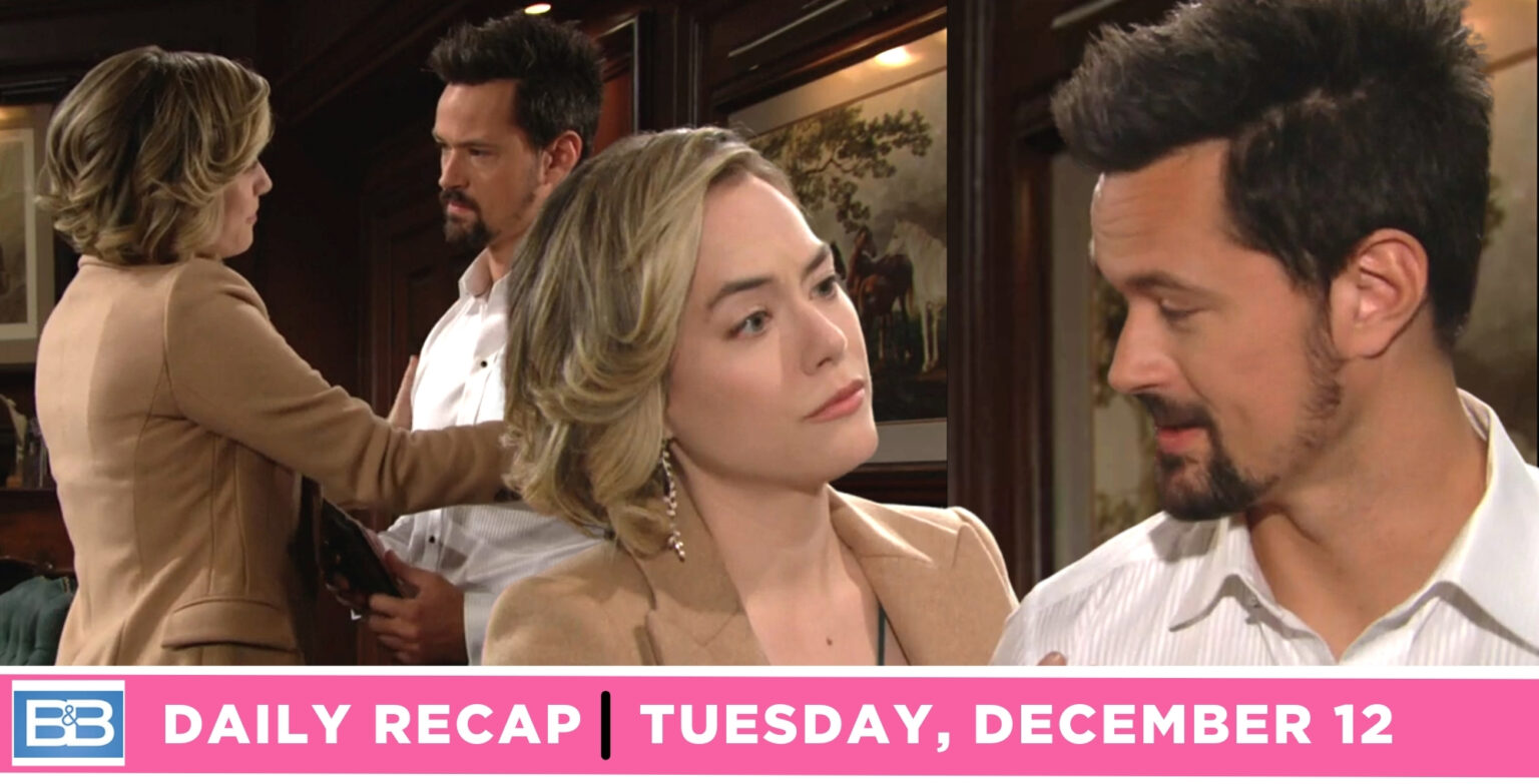The Bold and the Beautiful Recap: Hope Comforts Thomas, Says She'll be ...
