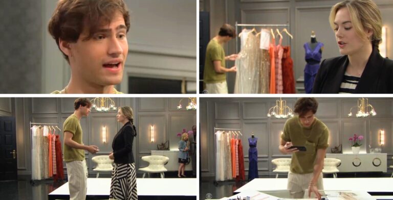 B&B's The Rinse October 8: What is Deke Doing to Hope's Designs?